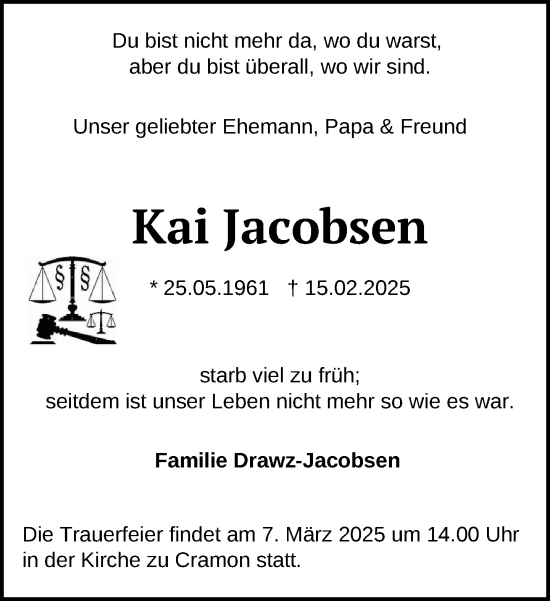 Traueranzeigen der letzten 14 Tage | Trauer Nordkurier